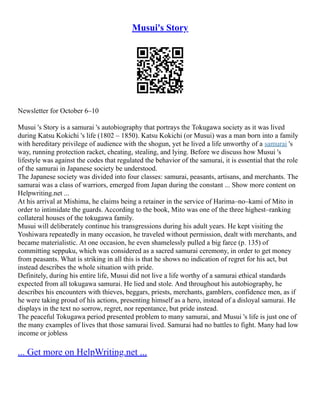 Tokugawa Shogunate | PDF
