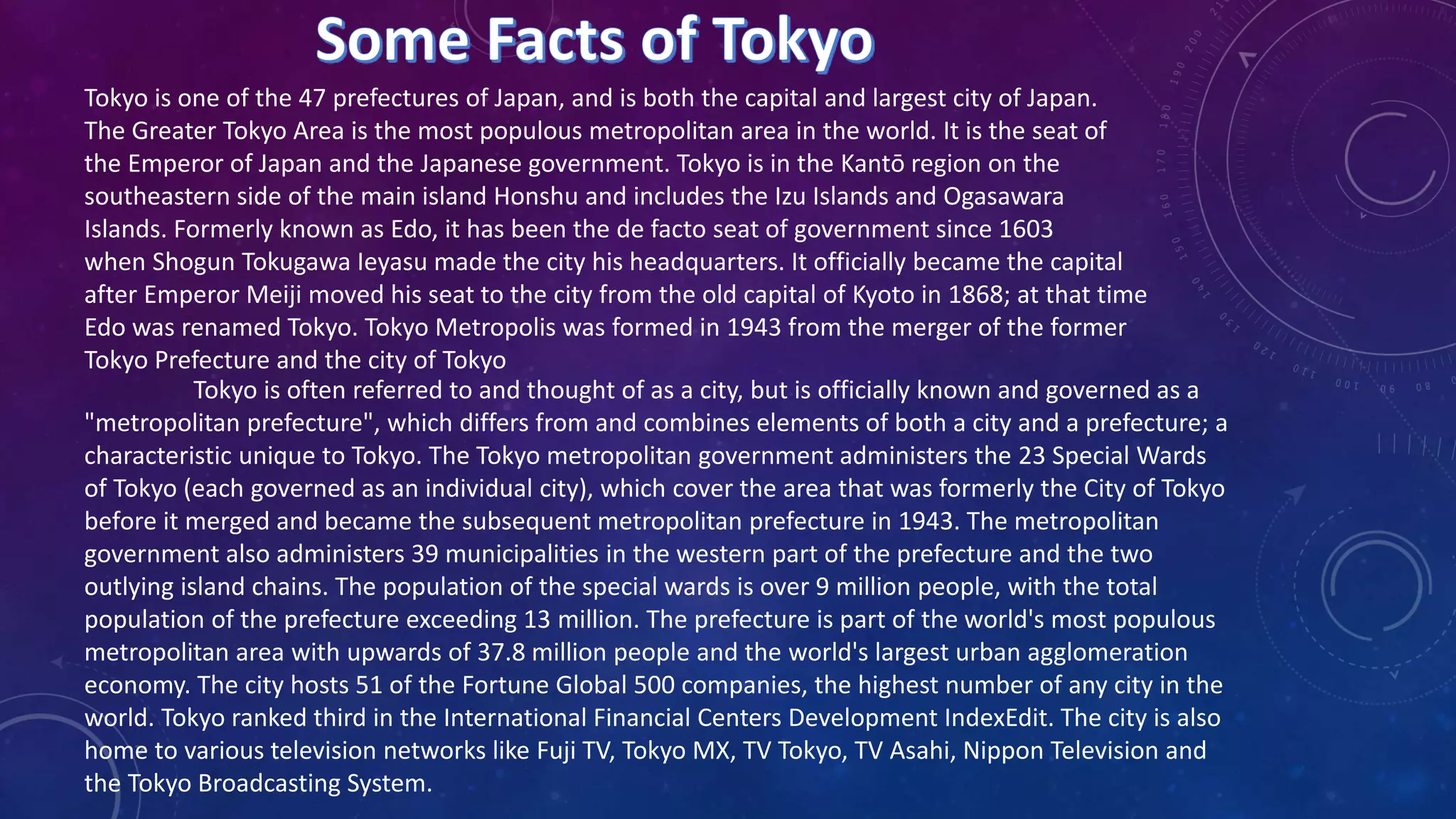 Tokyo | PPTX