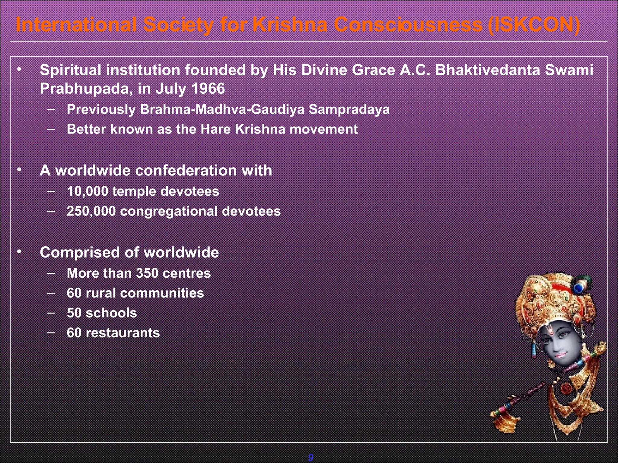 Tokyo Temple Presentation -ISKCON | PPT