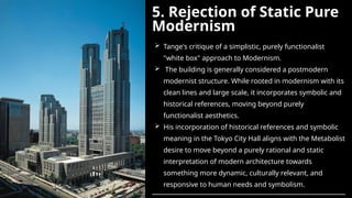 Tokyo City Hall in architectural design, Study about the Metabolic ...