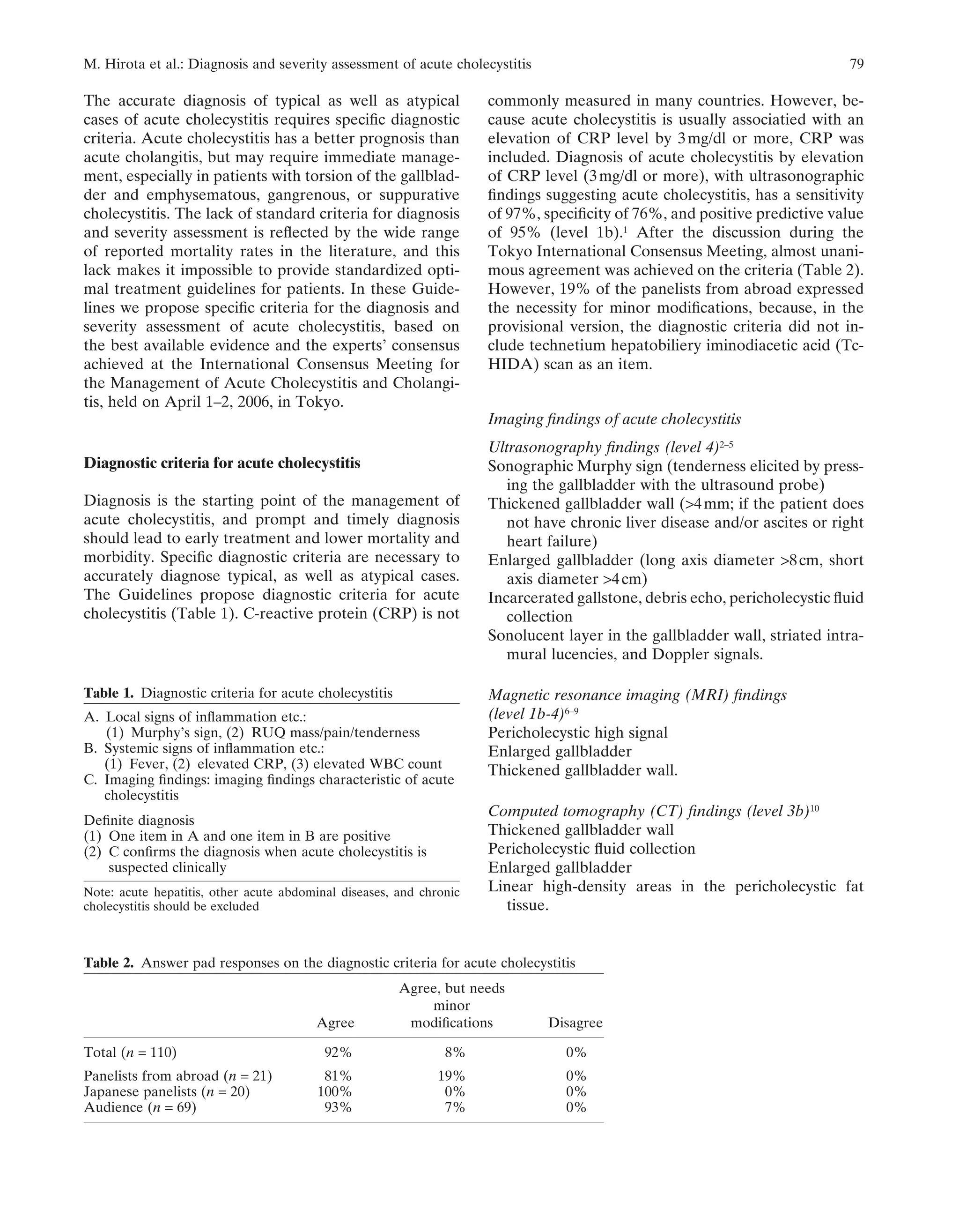 Tokyo guidelines for cholangitis and cholecystitis | PDF | Surgery ...