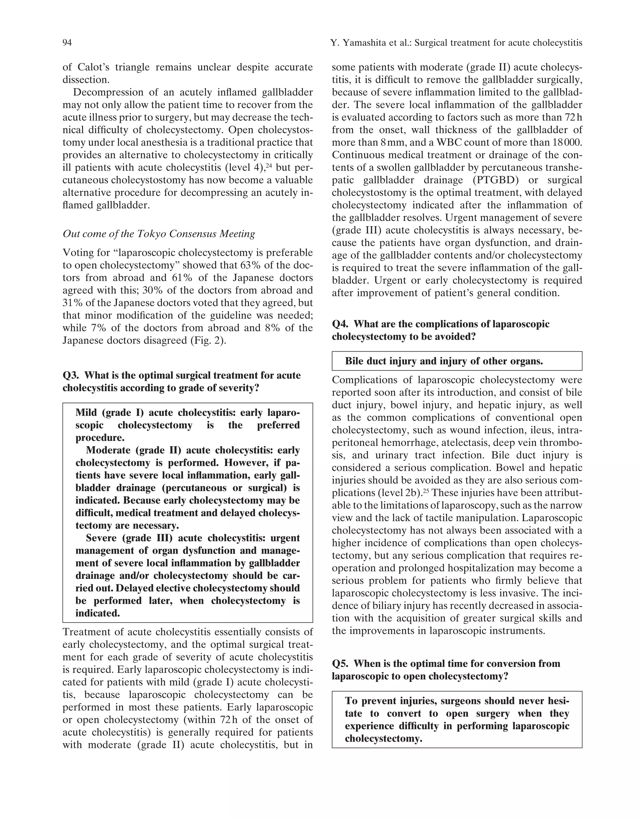Tokyo guidelines for cholangitis and cholecystitis | PDF