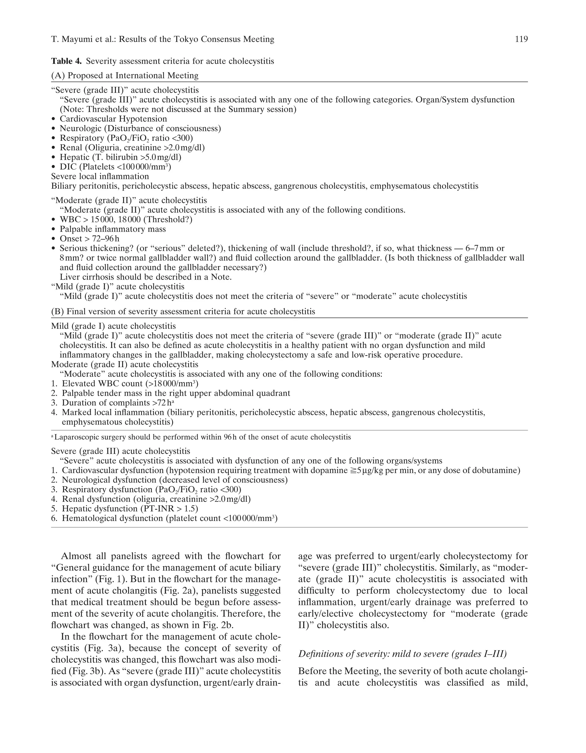 Tokyo guidelines for cholangitis and cholecystitis | PDF