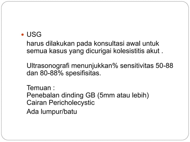 Tokyo guidline 13 (kolesistitis & kolangitis) | PPTX