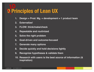 New Context Conference: Intro to Lean UX | PPT