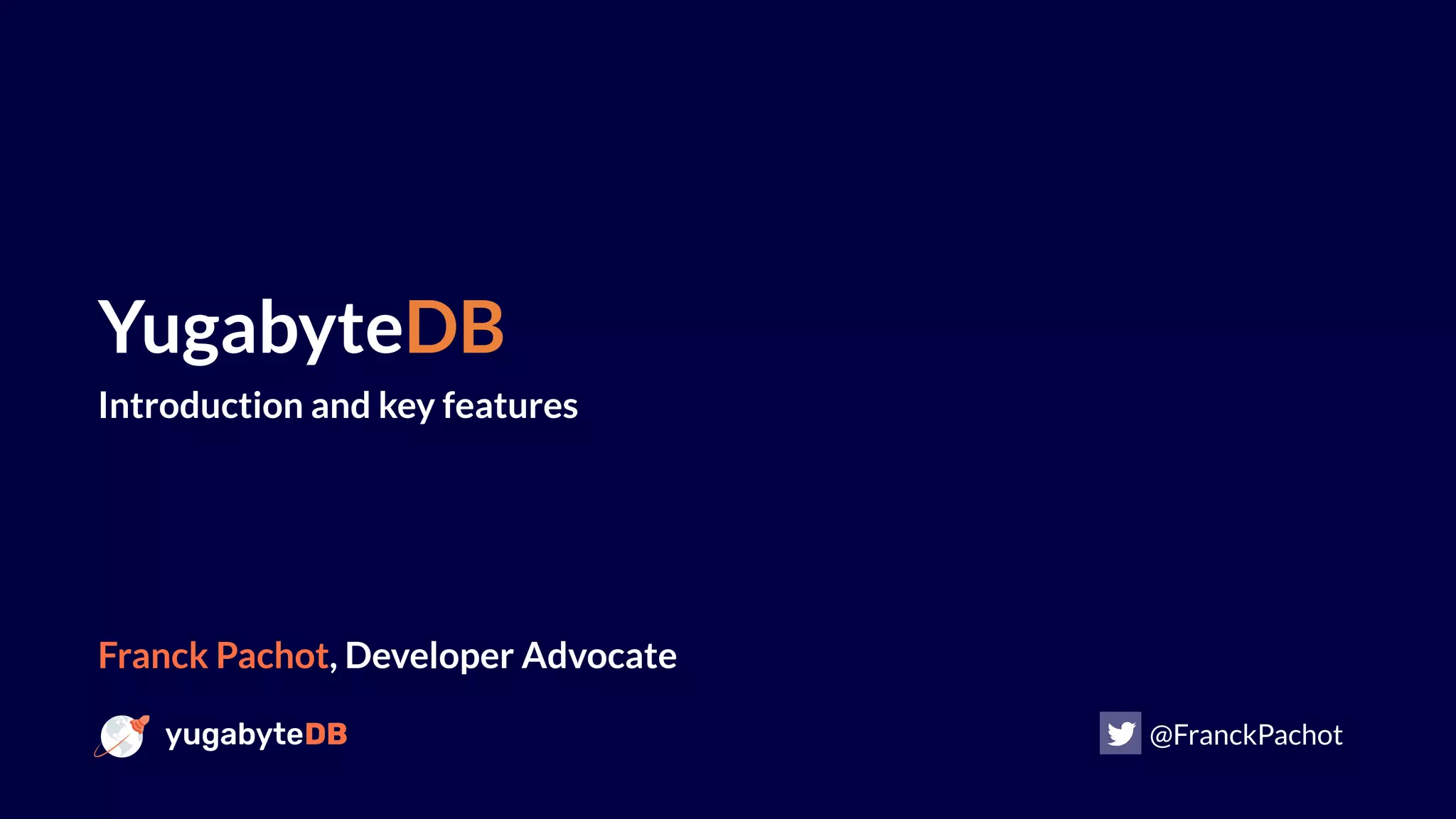 Meetup Yugabytedb Introduction And Key Features Ppt