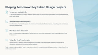 Tokyo City Urban Planning Case Study Architecture | PDF