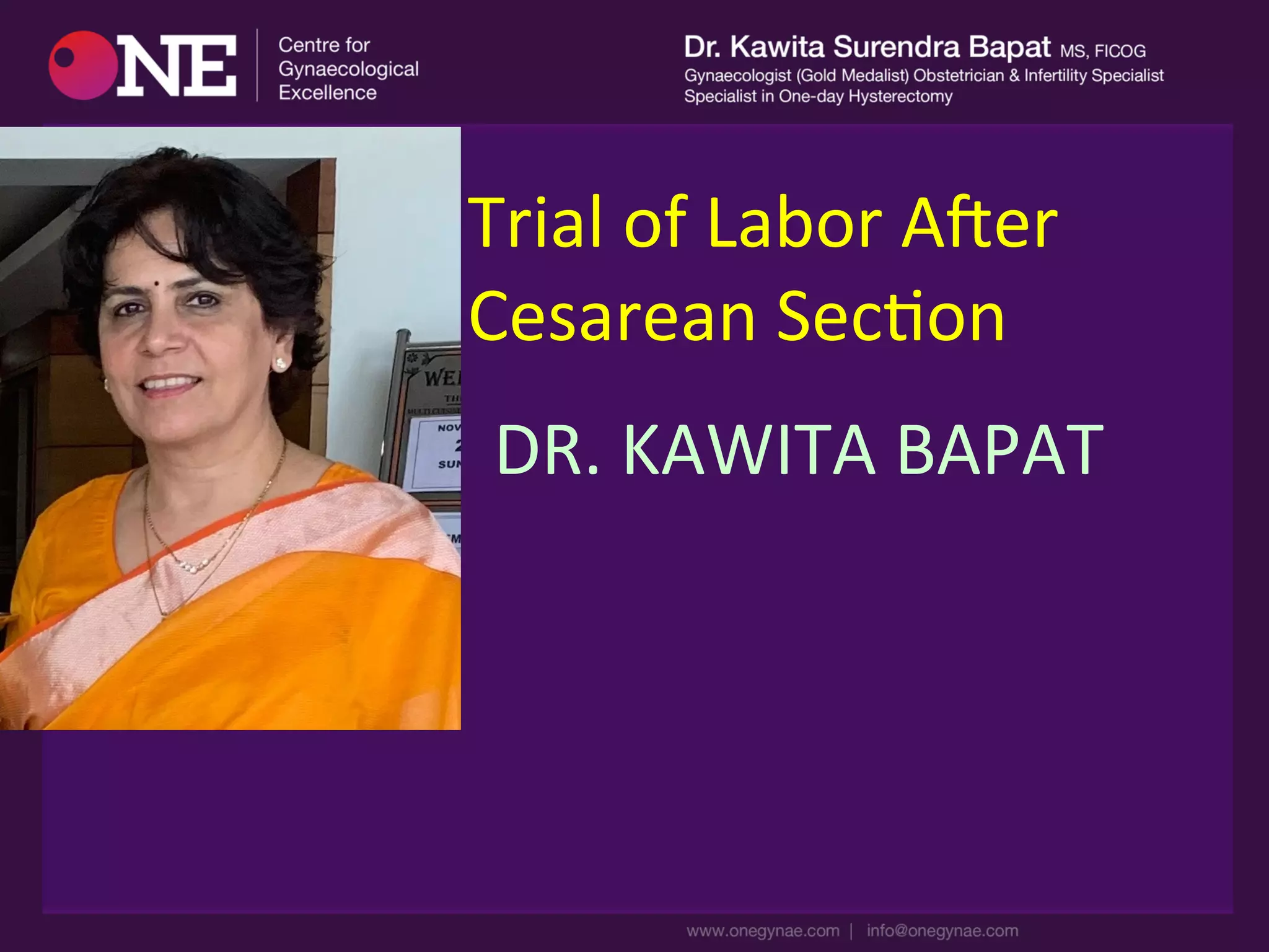 Tolac trial of labour after section | PDF