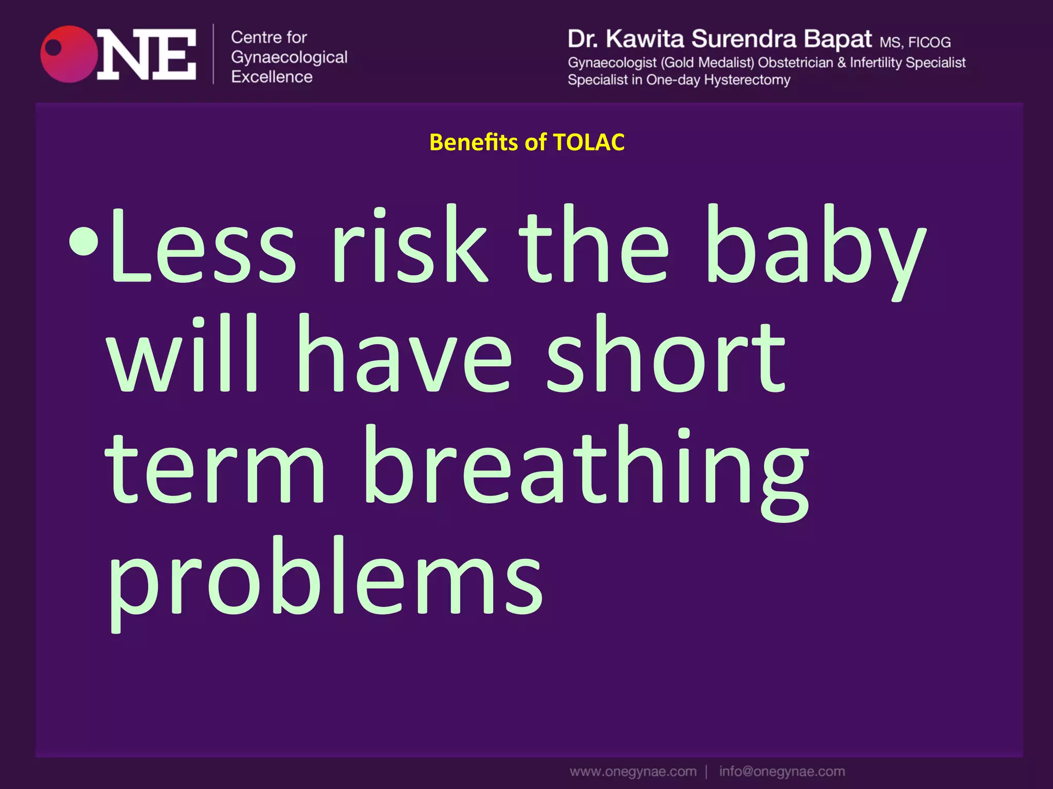 Tolac trial of labour after section | PDF