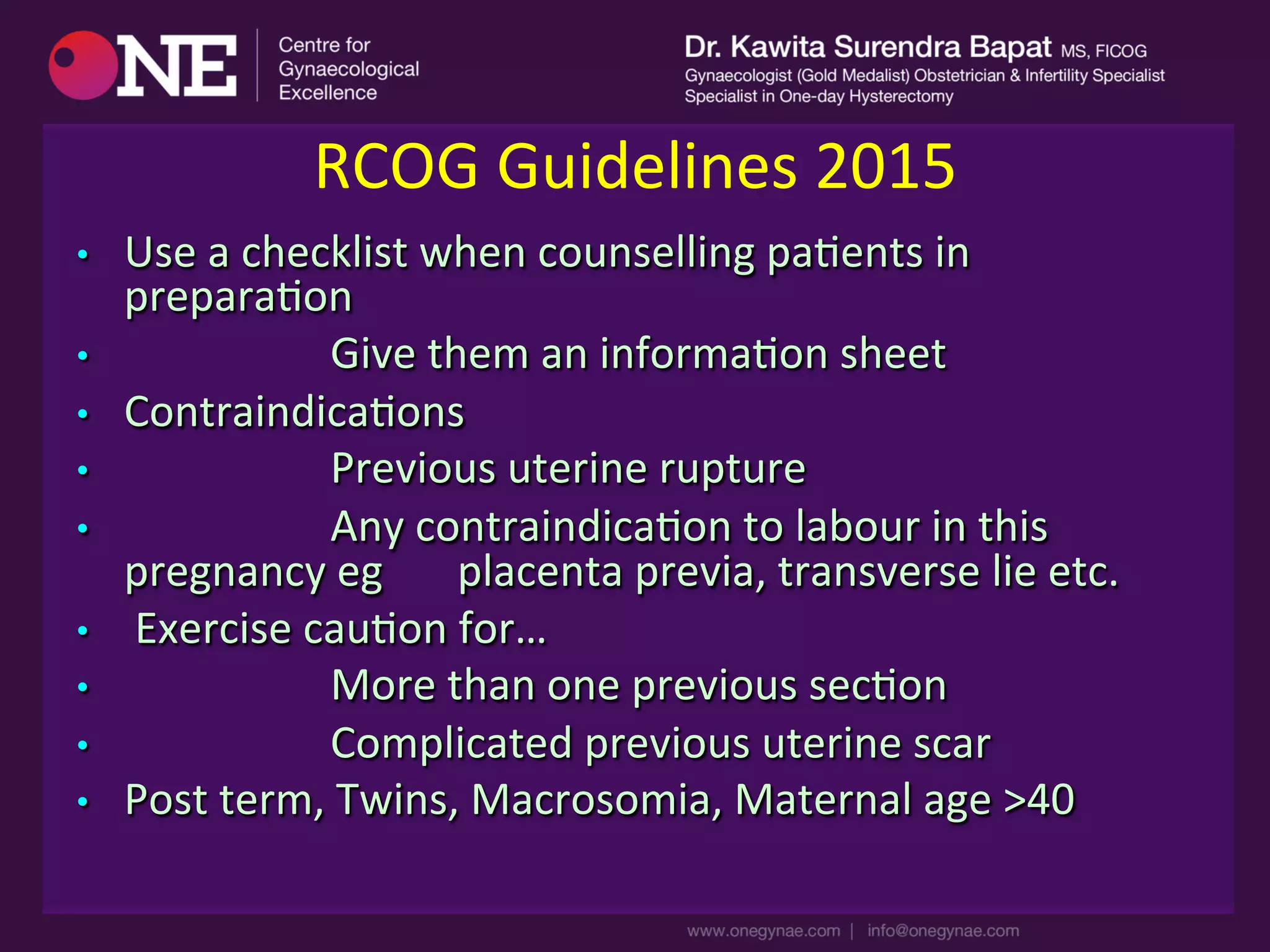 Tolac trial of labour after section | PDF