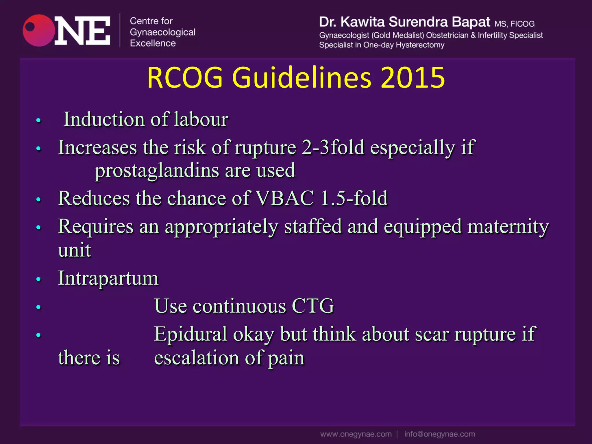 Tolac trial of labour after section | PDF