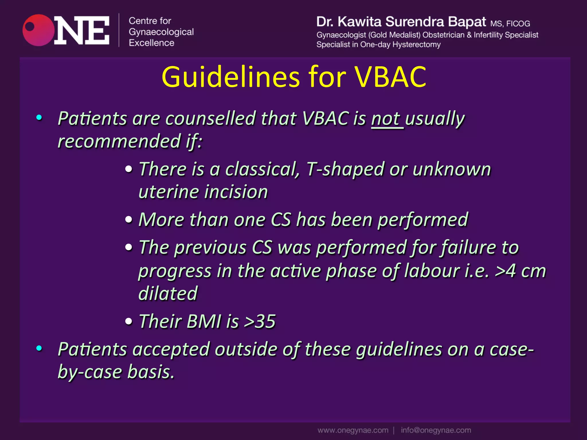 Tolac trial of labour after section | PDF