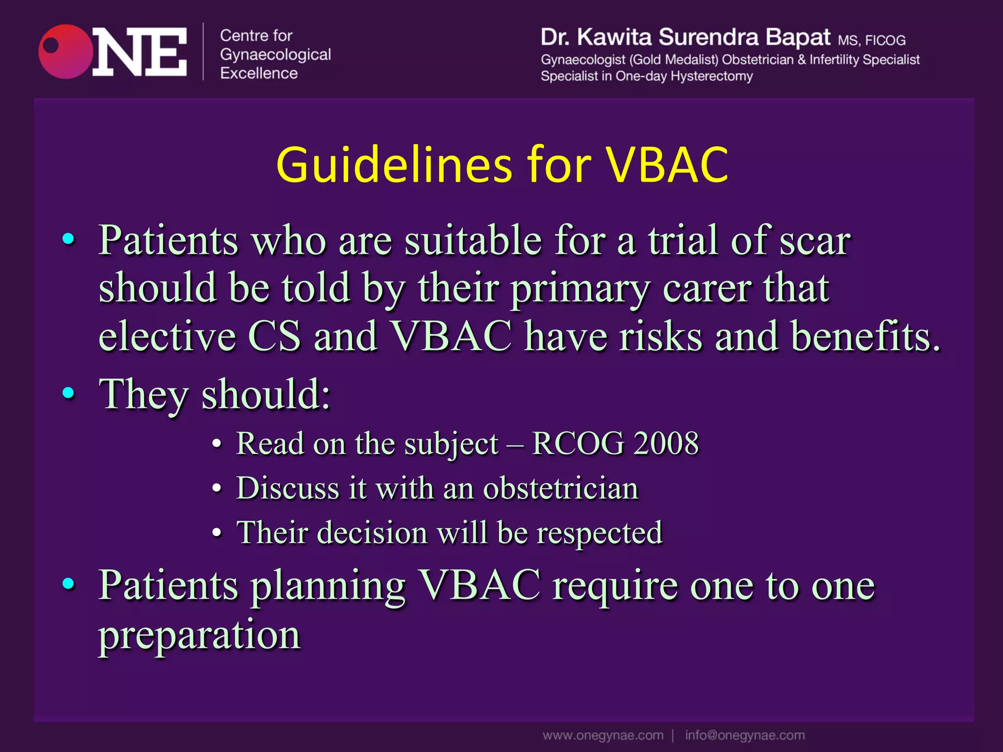 Tolac trial of labour after section | PDF