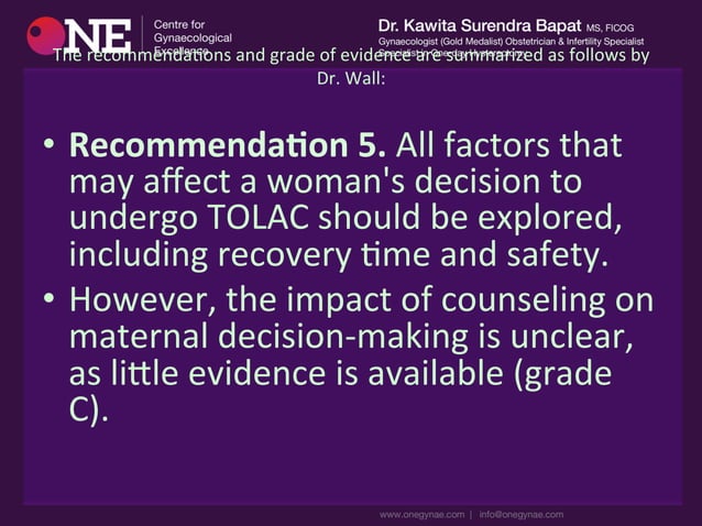 Tolac trial of labour after section | PDF | Pregnancy | Reproductive Health