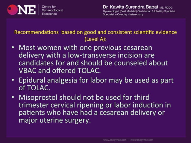 Tolac trial of labour after section | PDF | Pregnancy | Reproductive Health