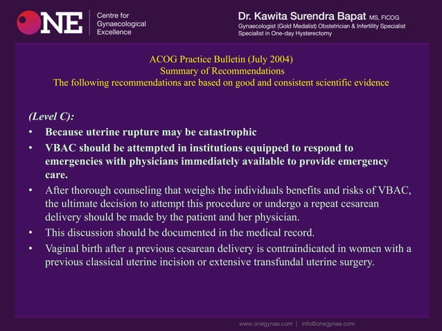 Tolac trial of labour after section | PDF | Pregnancy | Reproductive Health