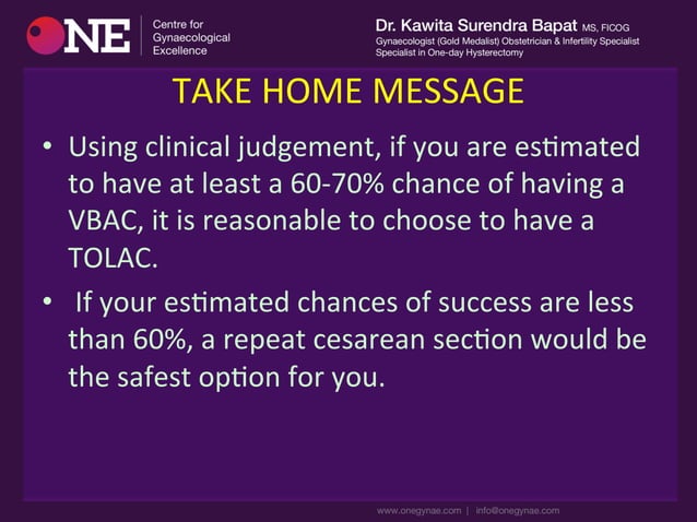 Tolac trial of labour after section | PDF | Pregnancy | Reproductive Health