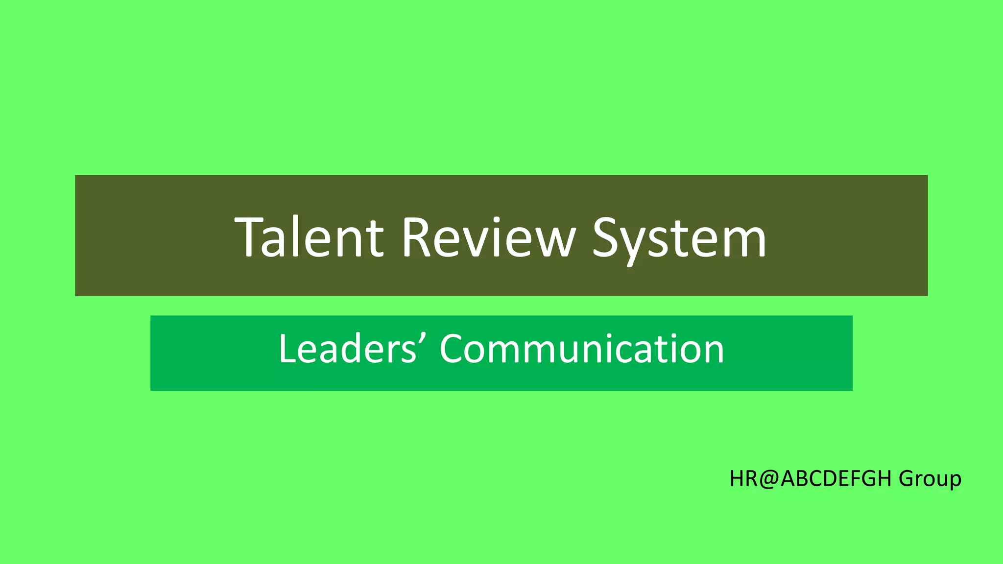 To Leaders - Talent Review Process.pdf