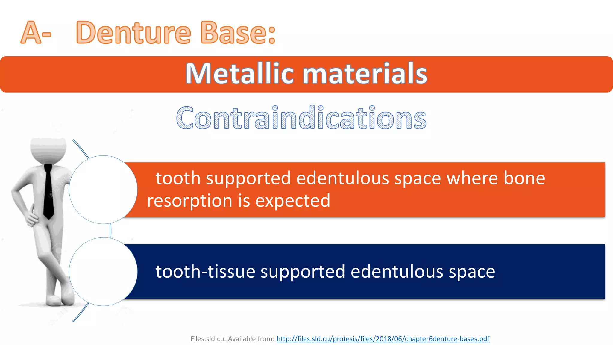 Materials used in RPD construction | PDF