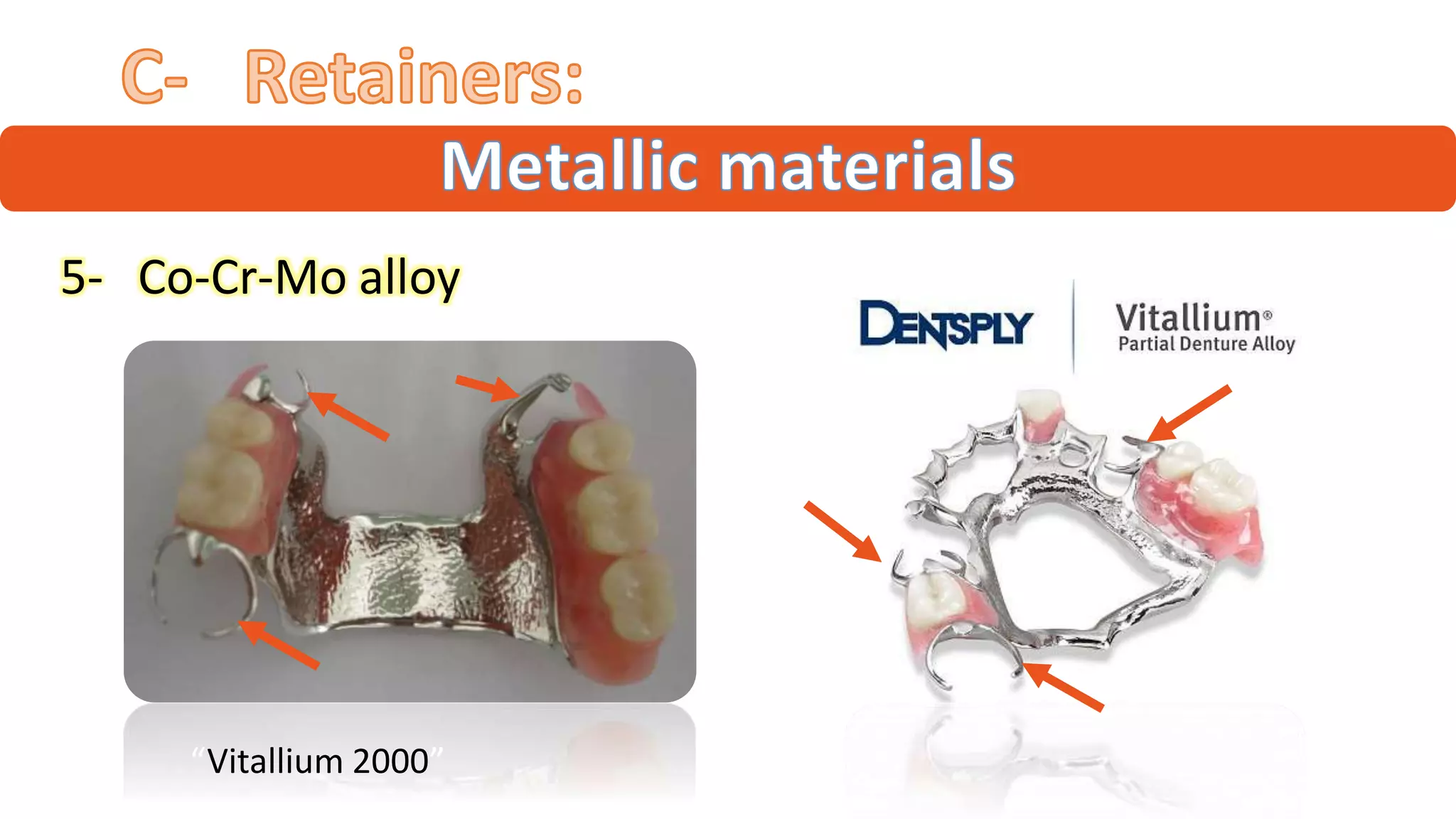 Materials used in RPD construction | PDF