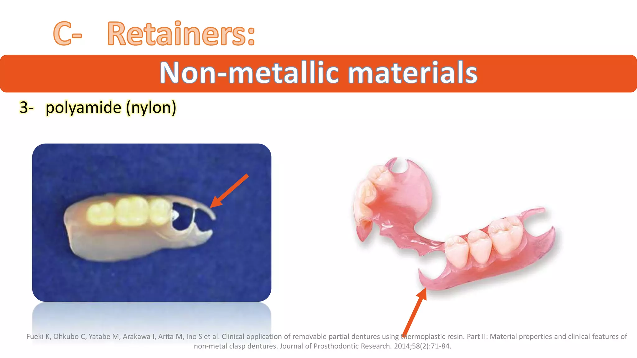 Materials used in RPD construction | PDF