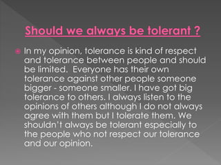 Tolerance | PPT