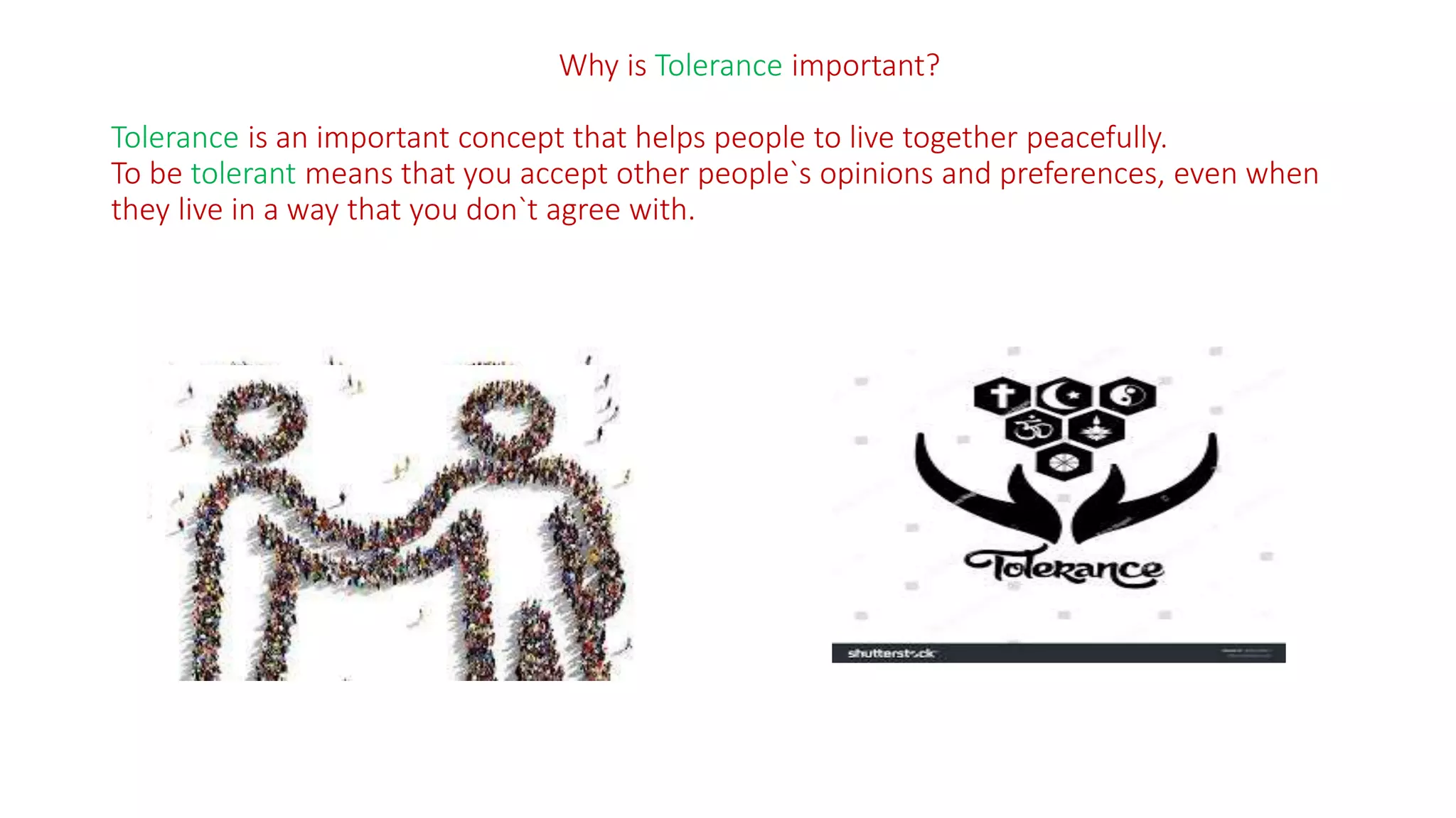 Tolerance | PPTX