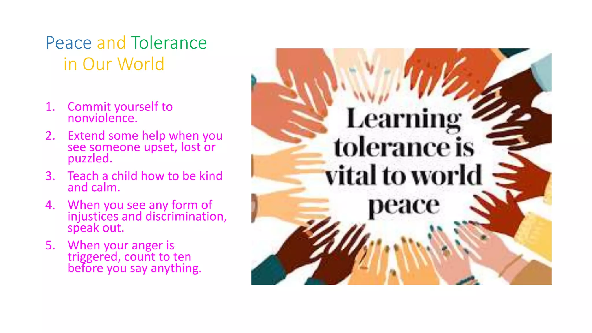 Tolerance | PPTX