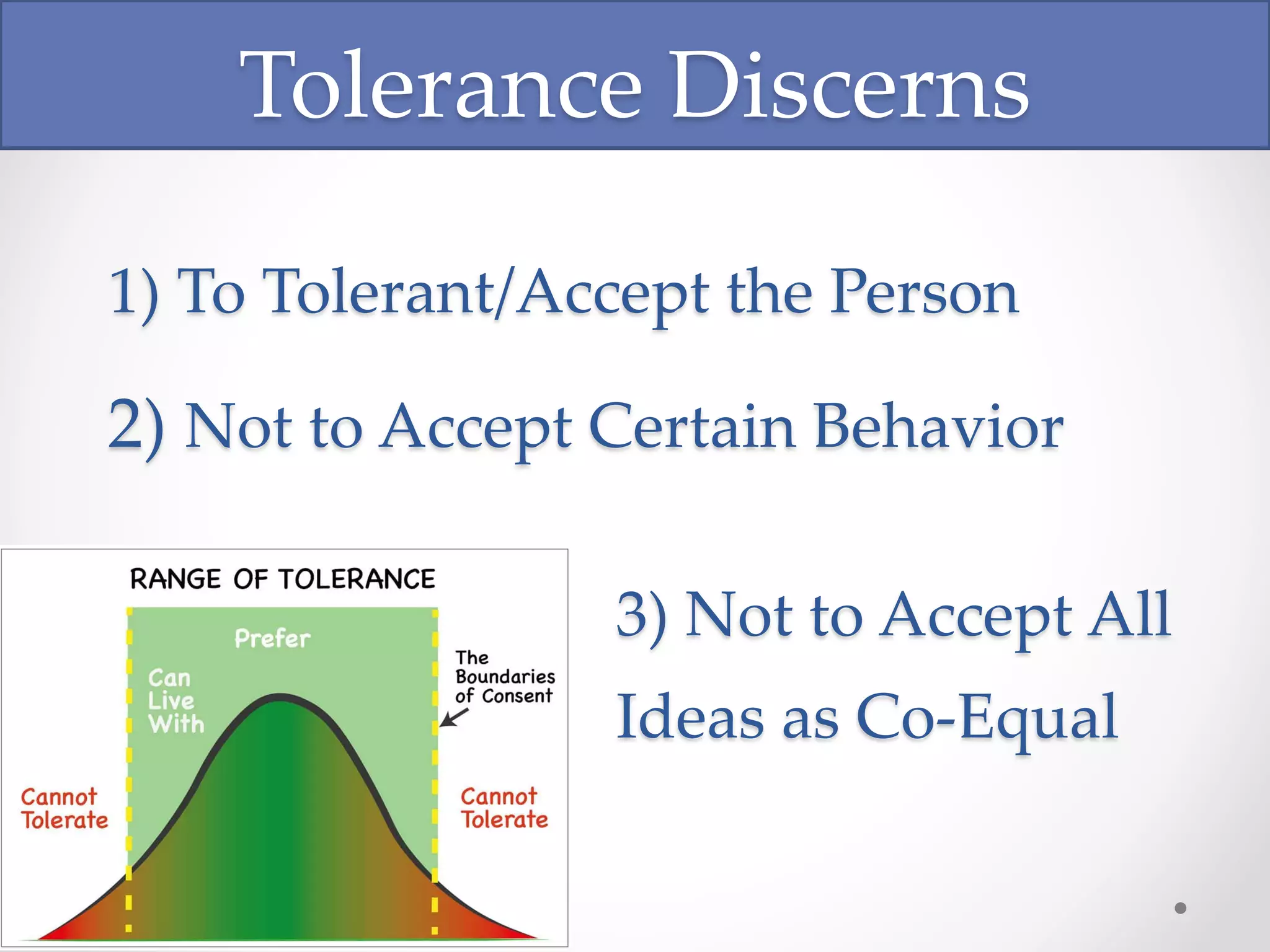 Tolerance | PDF