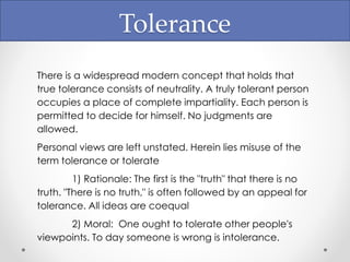 Tolerance | PDF