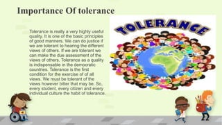 Tolerance tamar samsonidze | PPT
