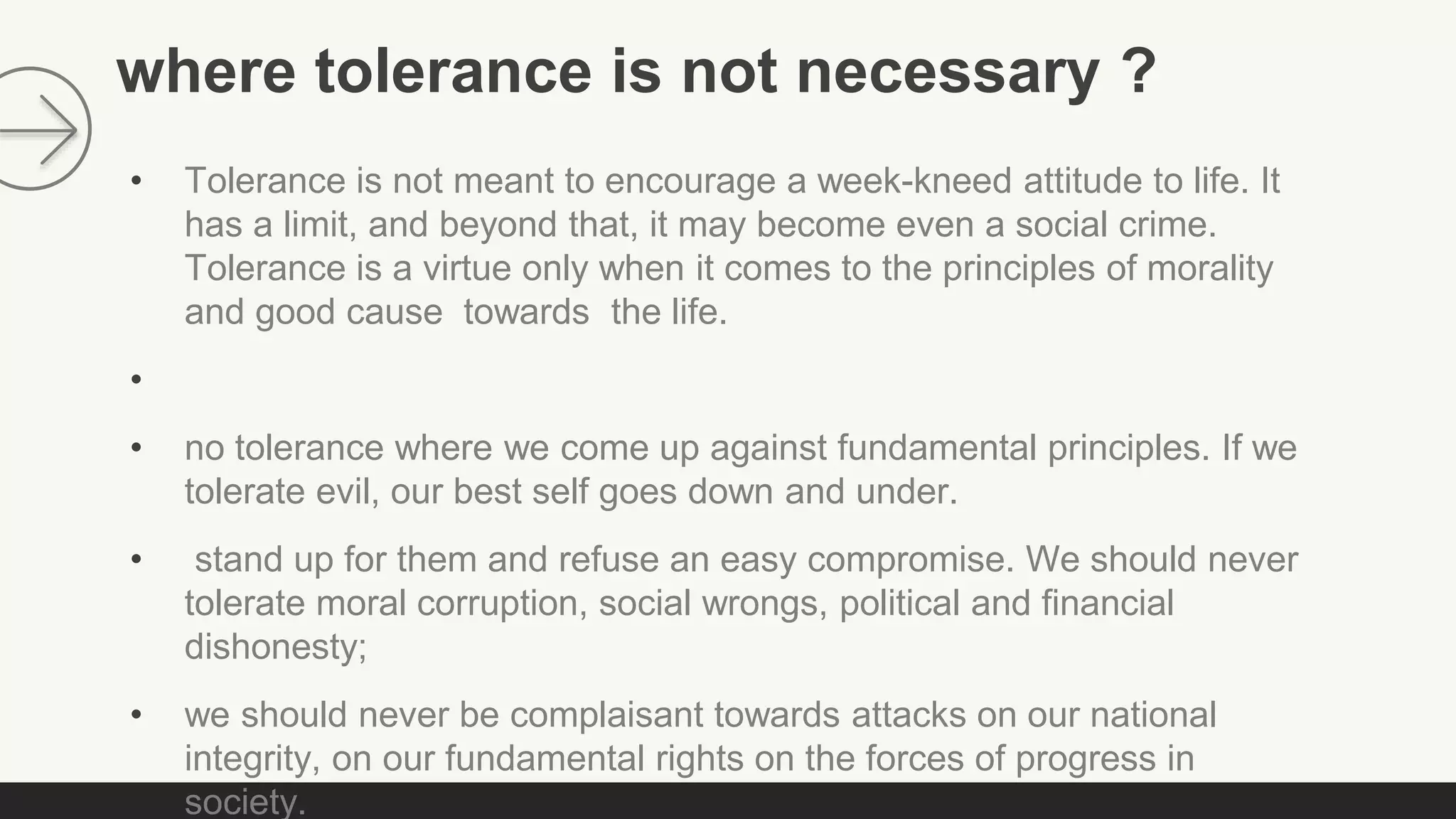 Tolerance | PPTX
