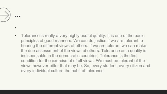 Tolerance | PPTX | Religion & Spirituality