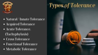 DRUG Addiction and Tolerance | PDF