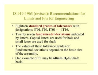 Tolerance analysis | PDF