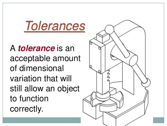 Tolerance and allowance 2