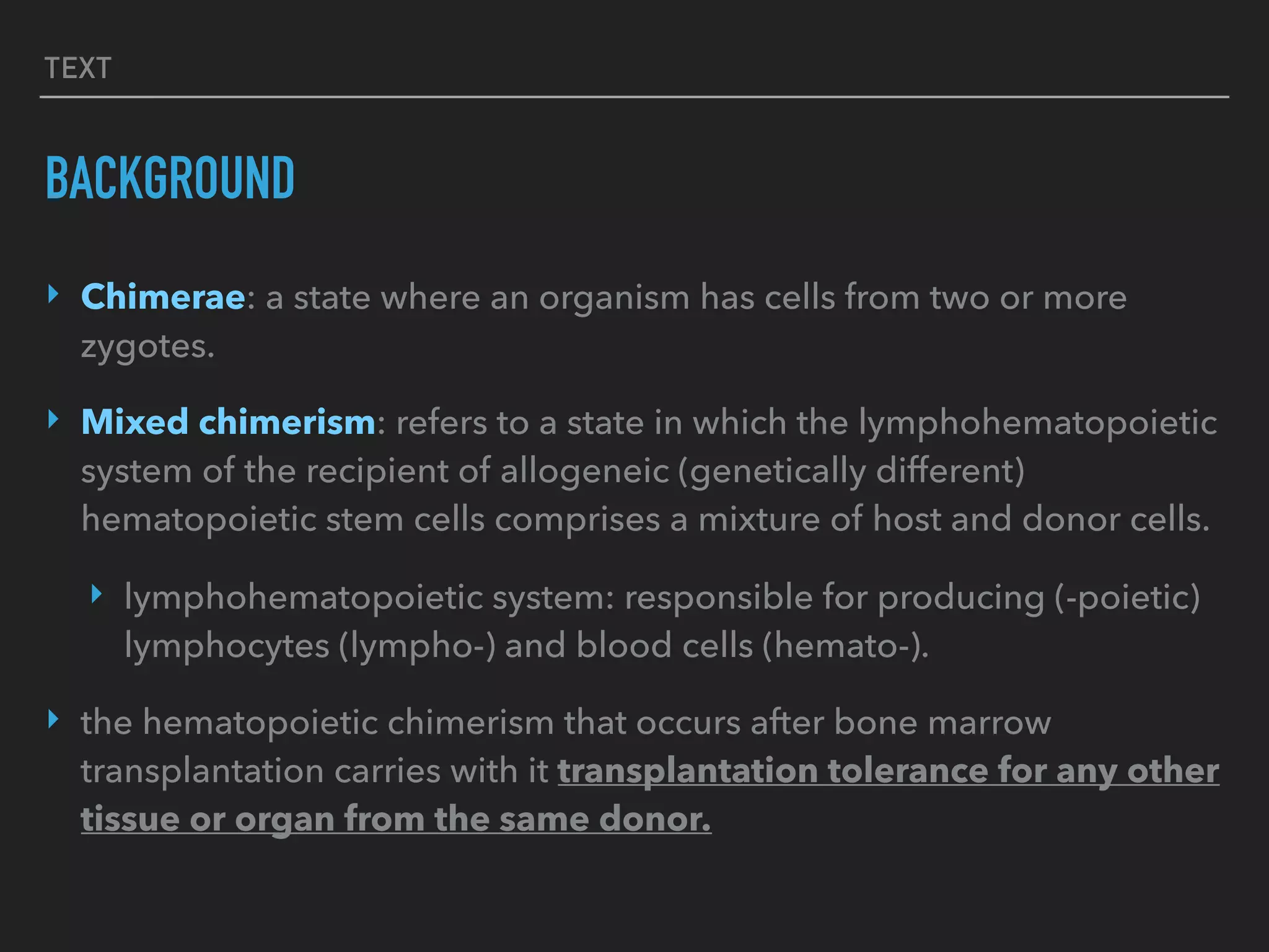 Tolerance and chimerism after renal and hematopoietic cell | PDF