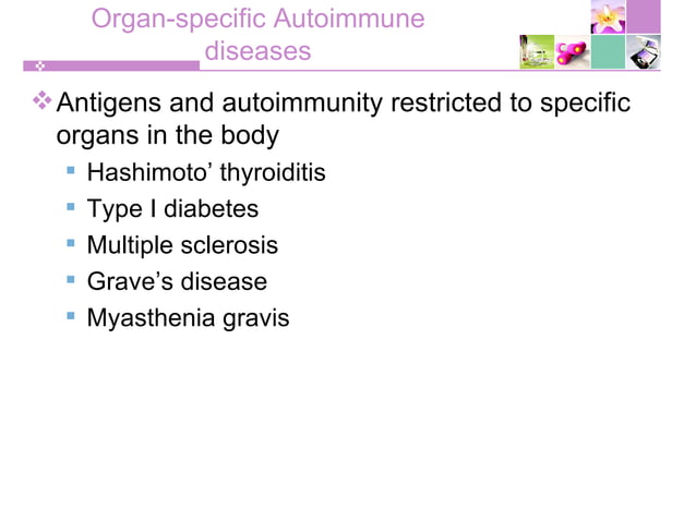Tolerance & autoimmunity | PPT | Chemistry | Science