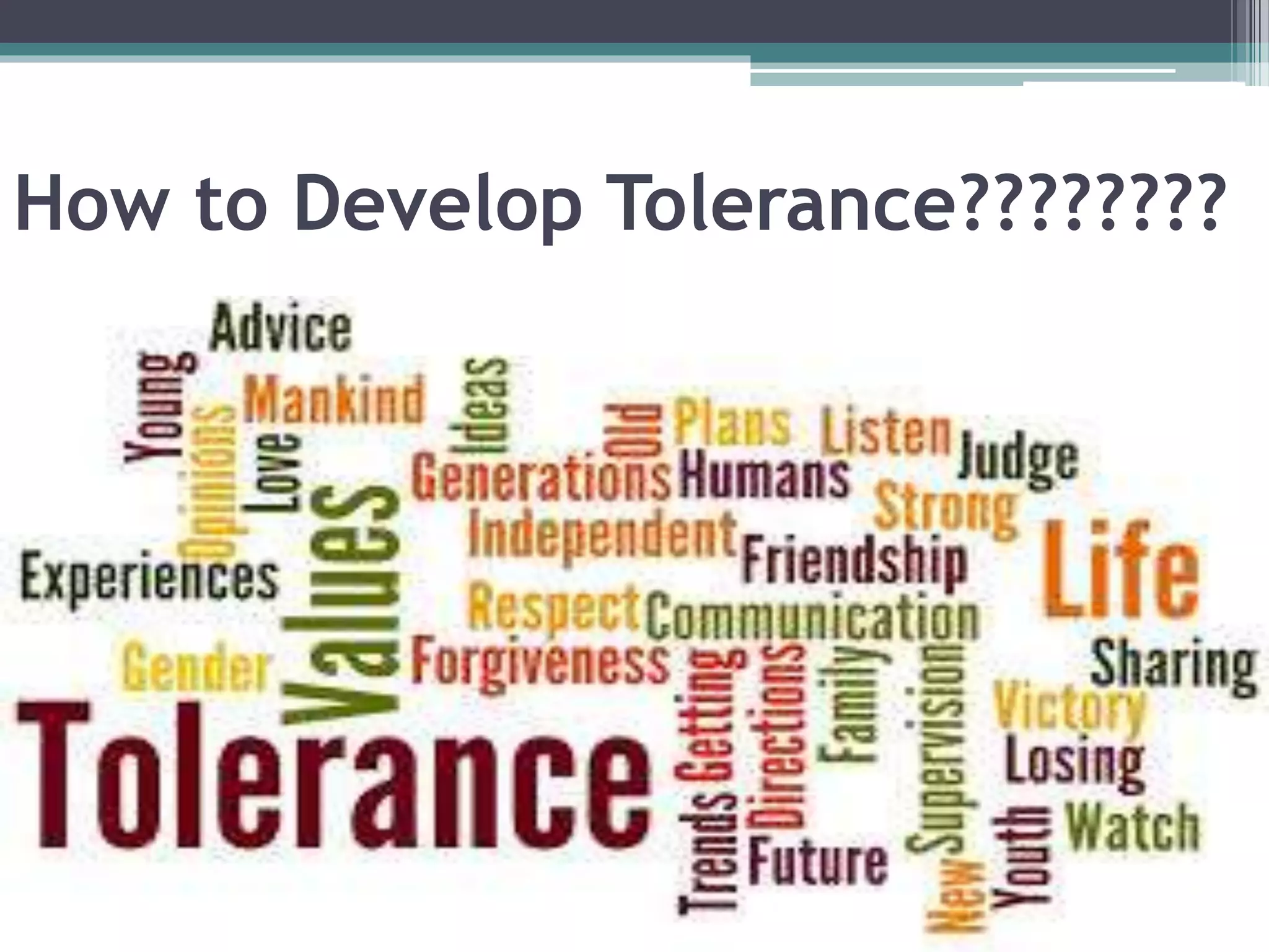 Tolerance Day | PPT