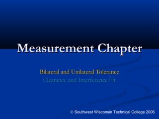 Tolerance clearance interference lecture | PPT