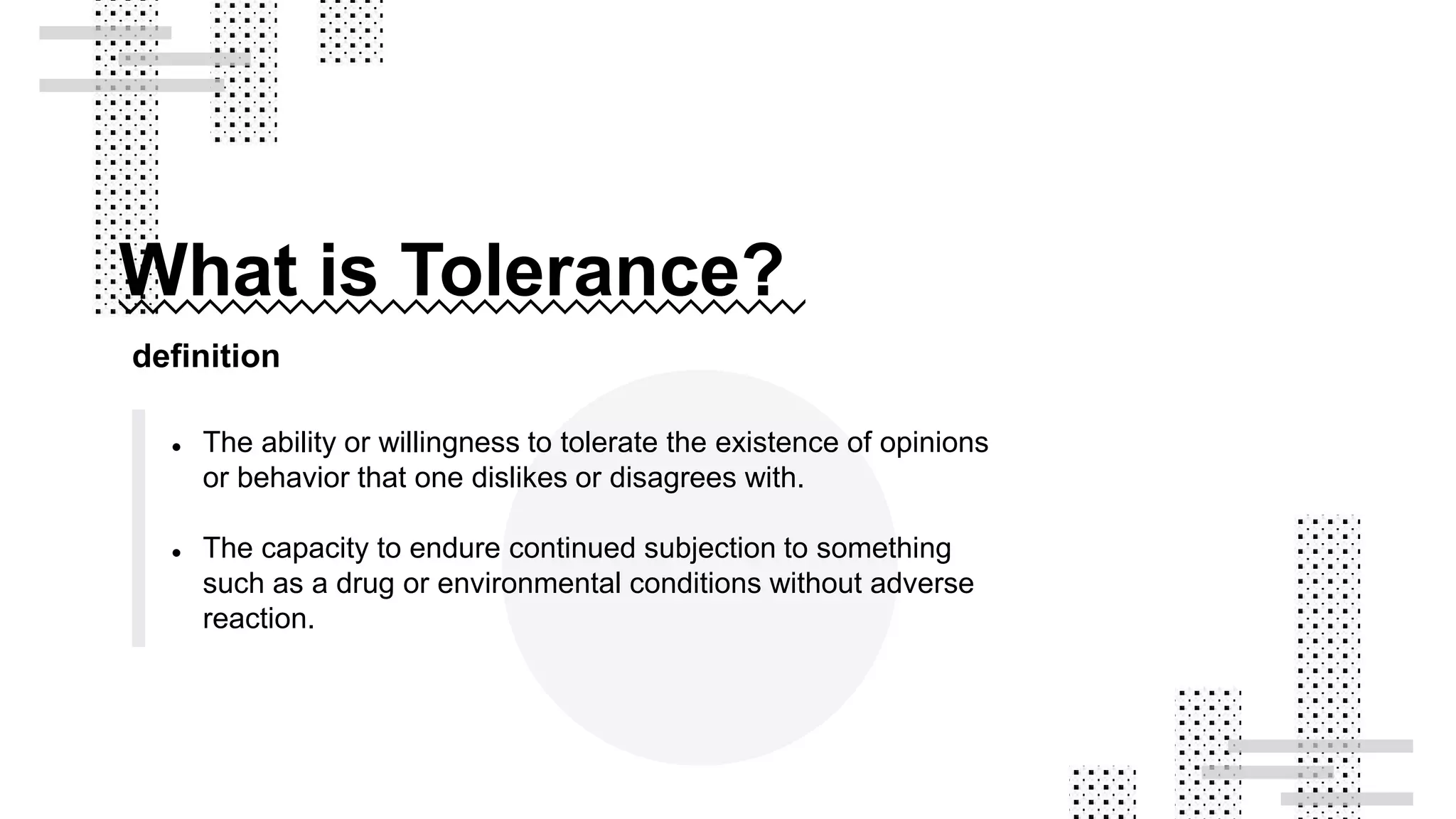 Tolerance is a crying need in today’s world.pptx