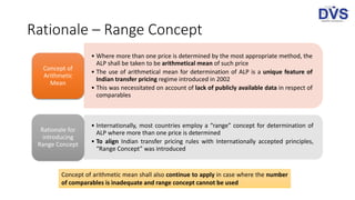 Tolerance range in transfer pricing | PPTX