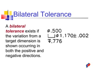 Tolerances 1 | PPT