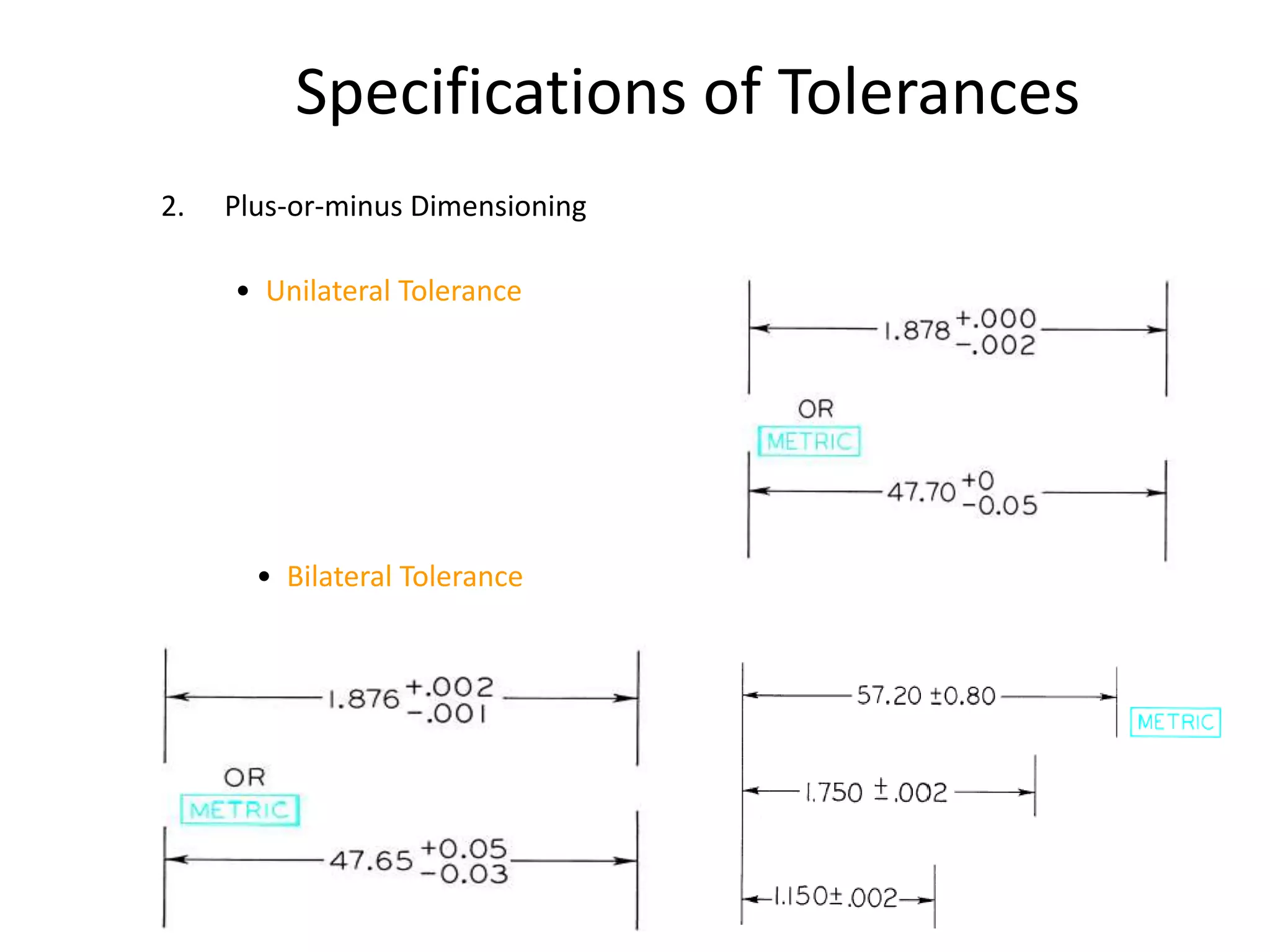 Tolerances and allowances | PPTX