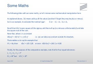 Tolerance Stacks - using Tolcap (Version 2) - 2022 | PPT