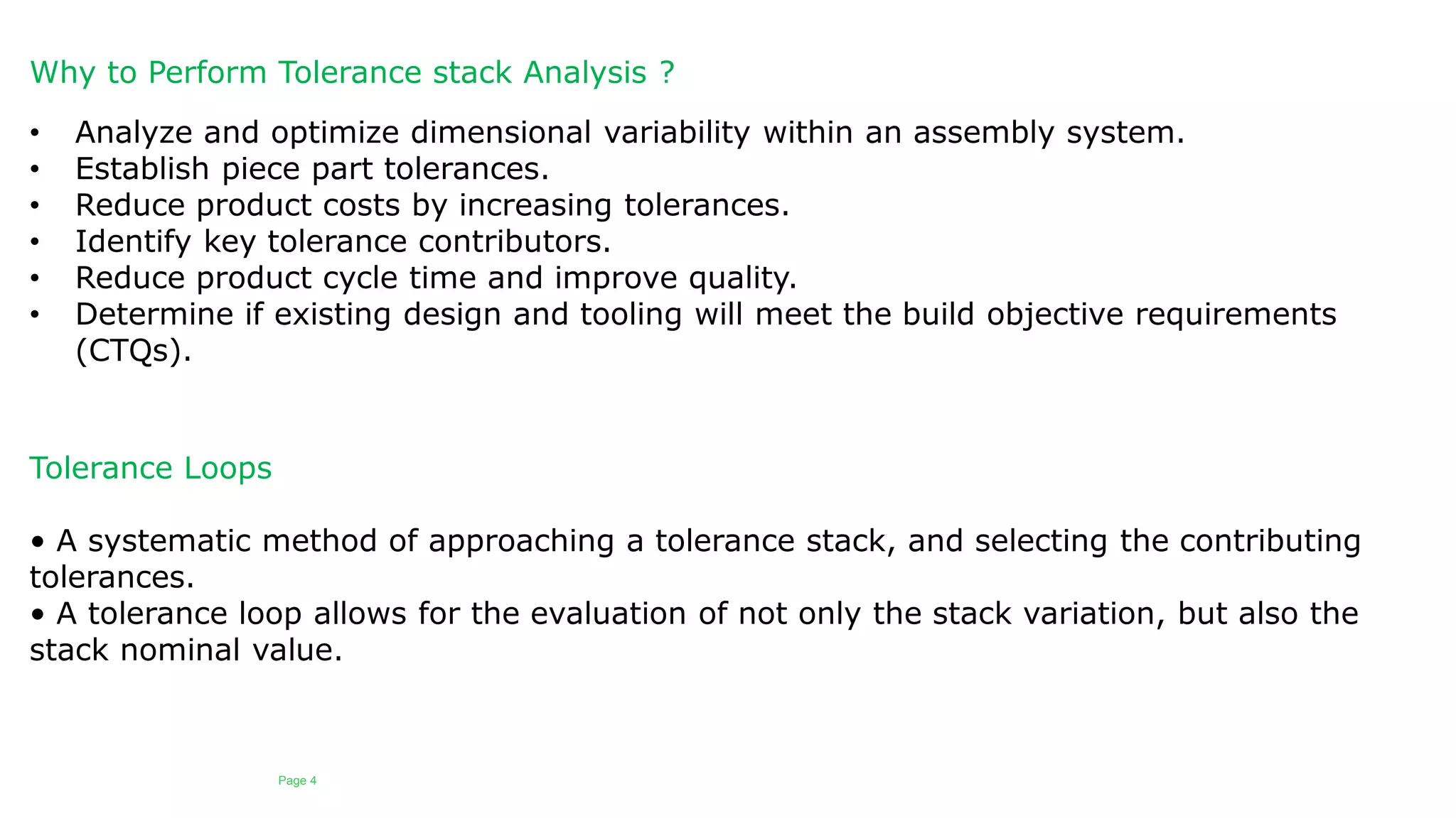 Tolerance stack up and analysis mn | PDF