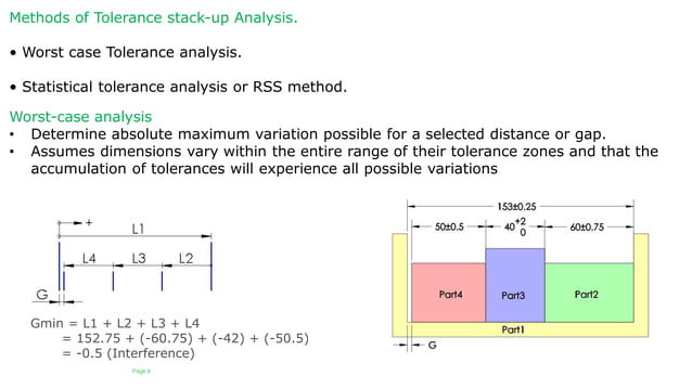 Tolerance stack up and analysis mn | PDF