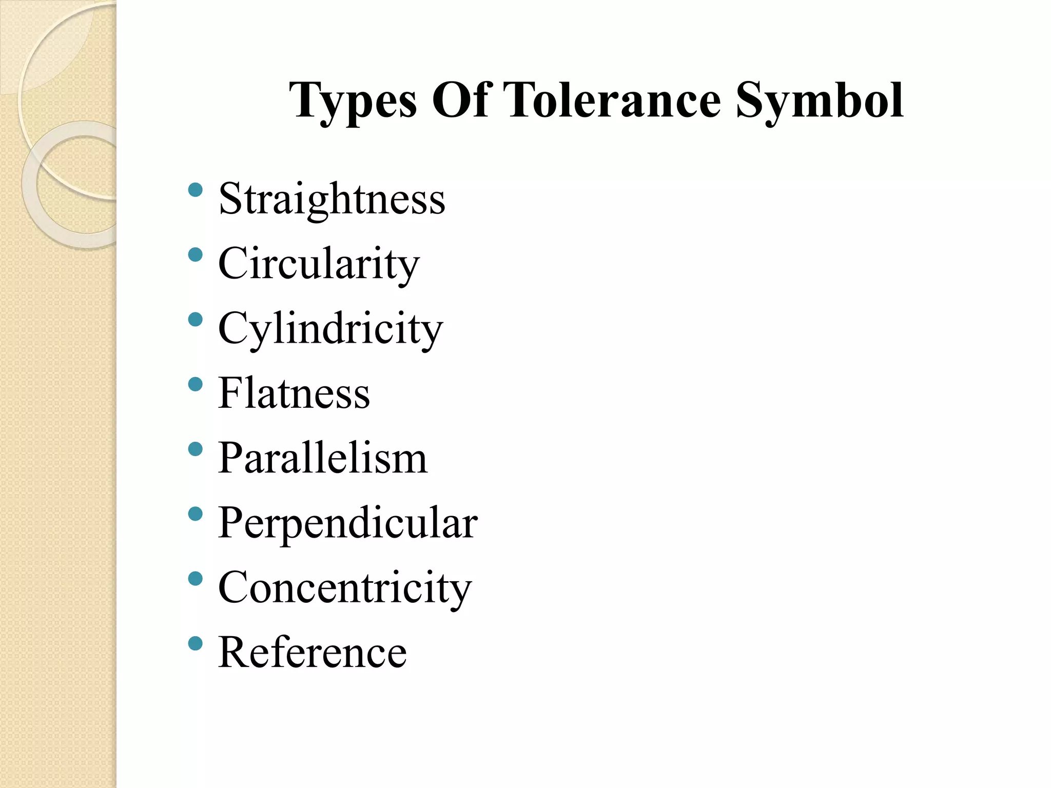 Tolerance symbol | PPTX