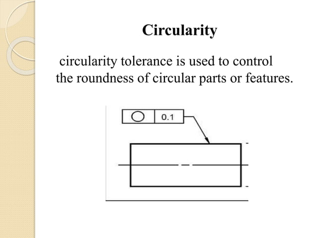 Tolerance symbol | PPTX | Drawing and Sketching | Arts and Crafts