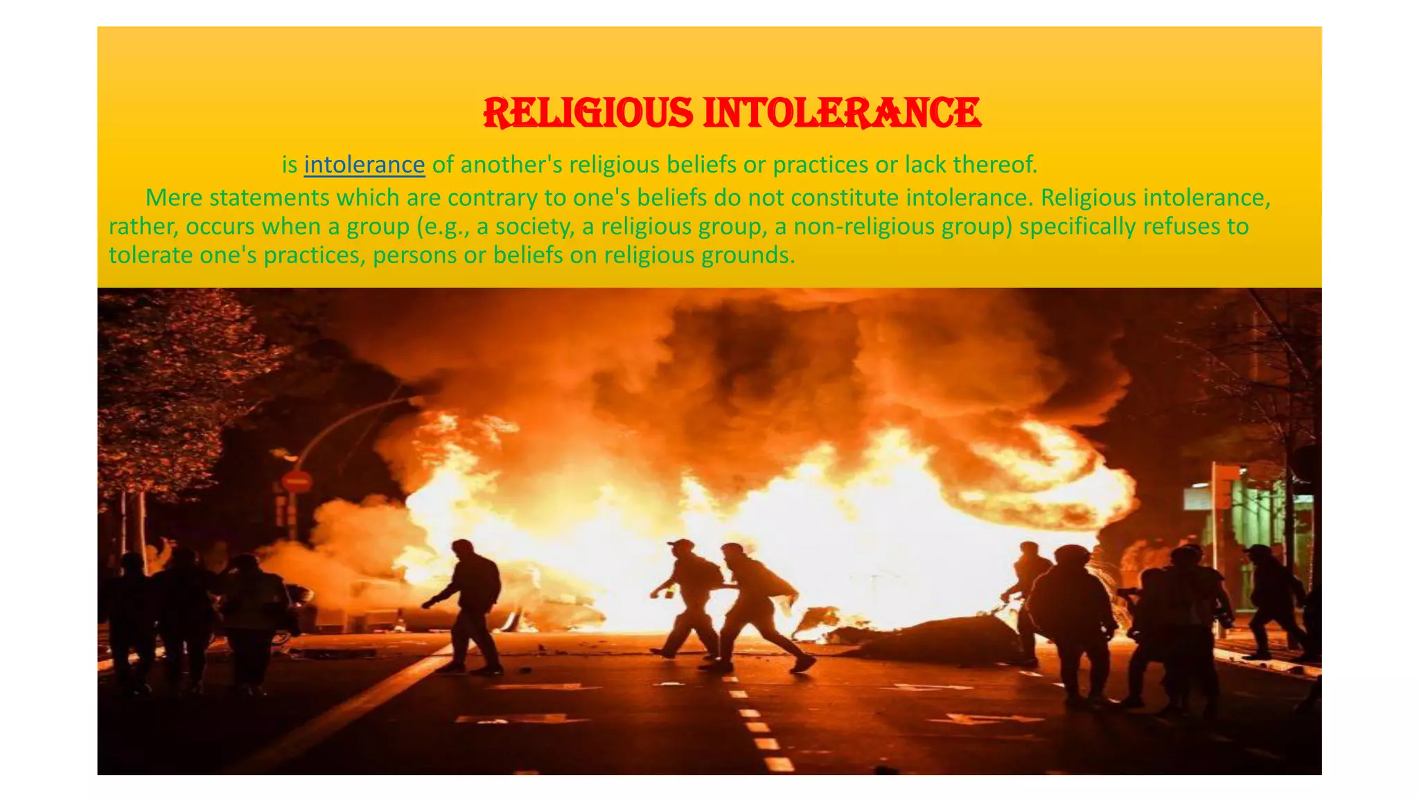 Tolerance, Types of Discrimination and Human Rights | PPT